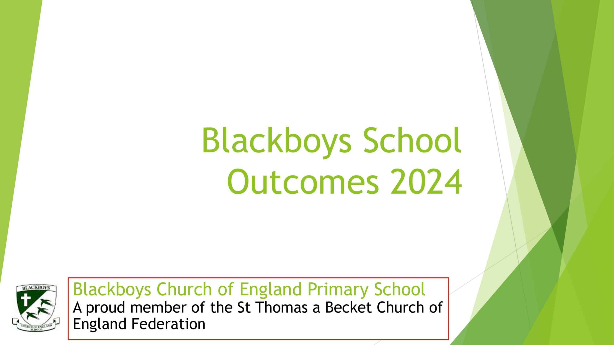 School Data – Blackboys C of E Primary School